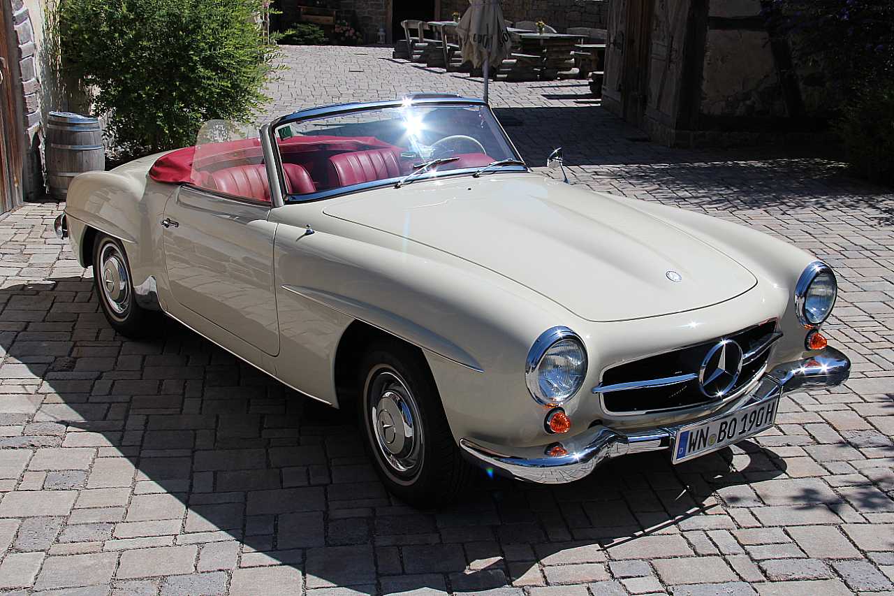 Mercedes-Benz 190 SL Oldtimer - Oldtimer Erlebnis