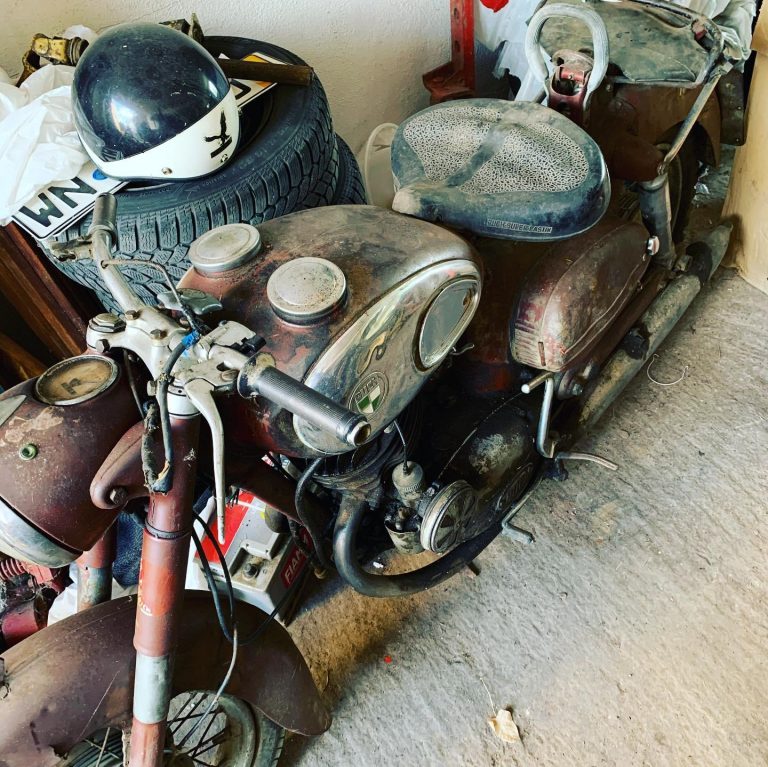 Puch 250 SGS Motorrad von 1954 - Oldtimer Erlebnis pur!