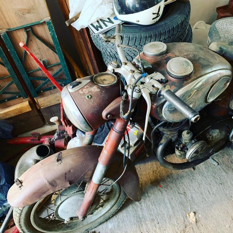 Puch 250 SGS Motorrad von 1954 - Oldtimer Erlebnis pur!