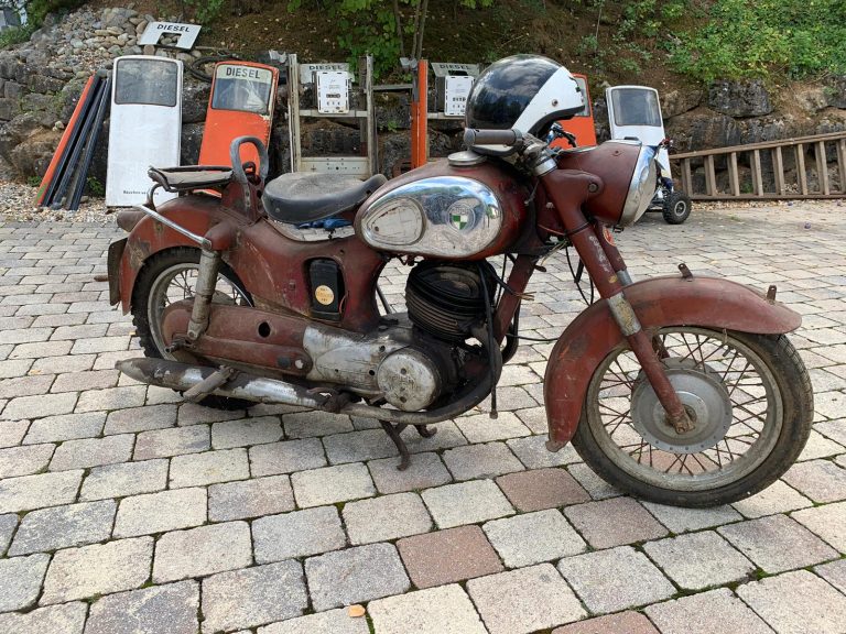 Puch 250 SGS Motorrad von 1954 - Oldtimer Erlebnis pur!