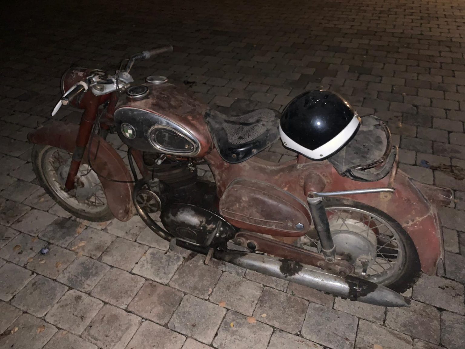 Puch 250 SGS Motorrad von 1954 - Oldtimer Erlebnis pur!