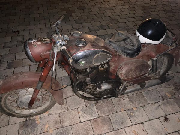 Puch 250 SGS Motorrad von 1954 - Oldtimer Erlebnis pur!