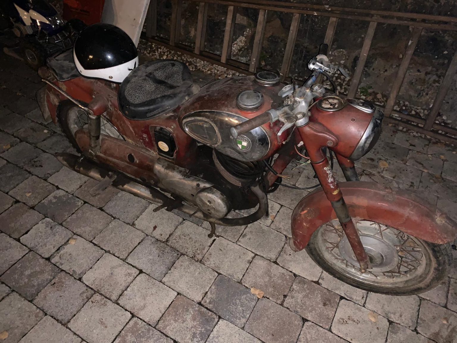 Puch 250 SGS Motorrad von 1954 - Oldtimer Erlebnis pur!