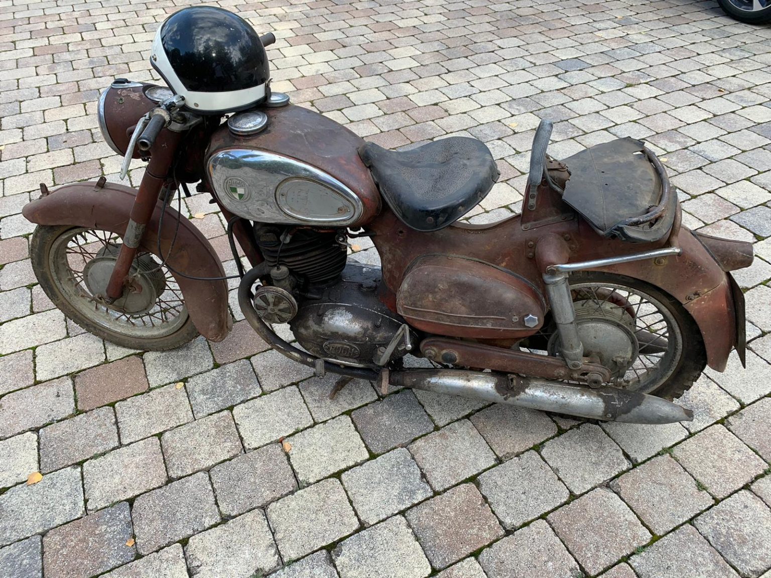 Puch 250 SGS Motorrad von 1954 - Oldtimer Erlebnis pur!