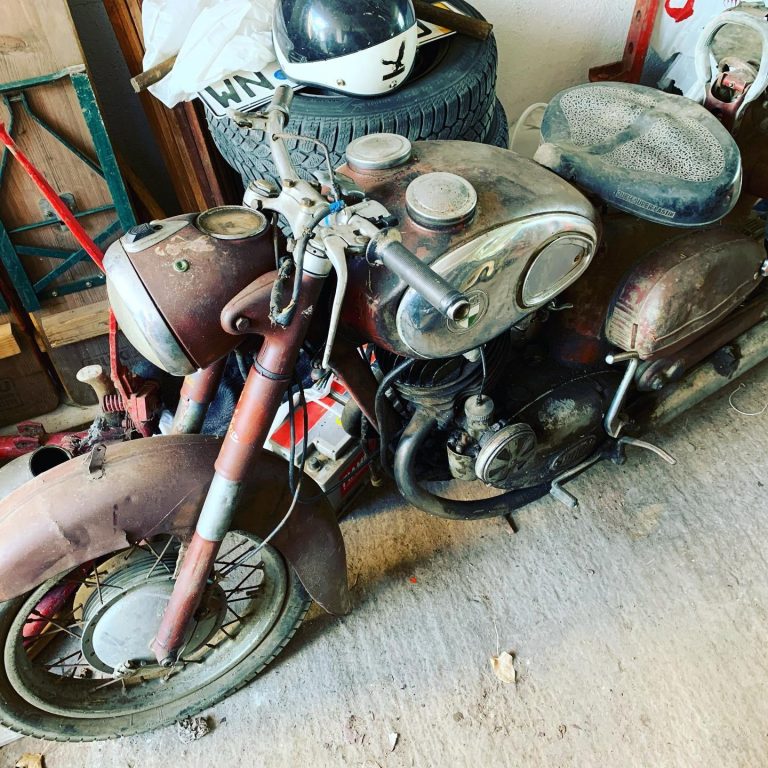 Puch 250 SGS Motorrad von 1954 - Oldtimer Erlebnis pur!